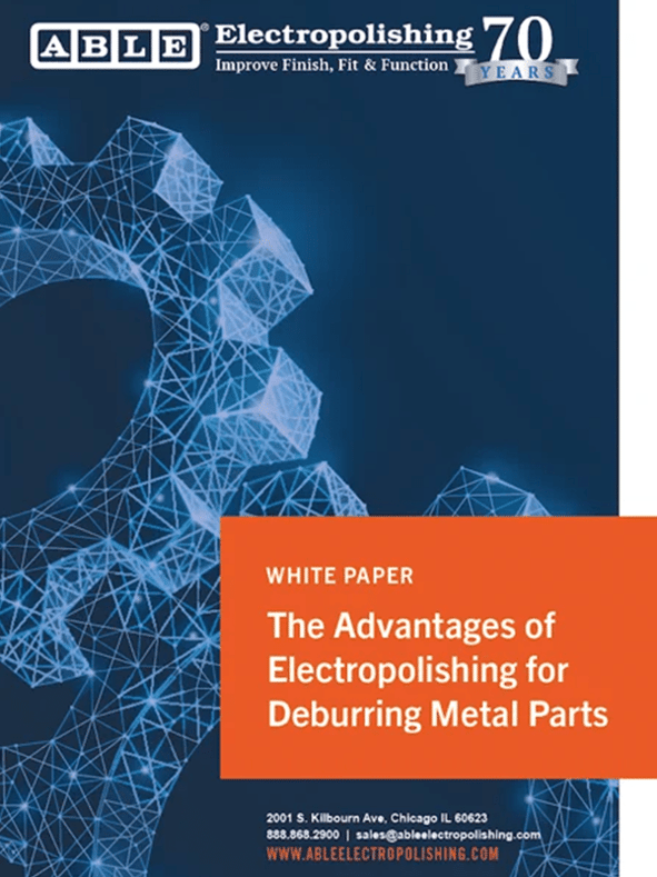 Deburring Metal Parts with Precision | Able Electropolishing